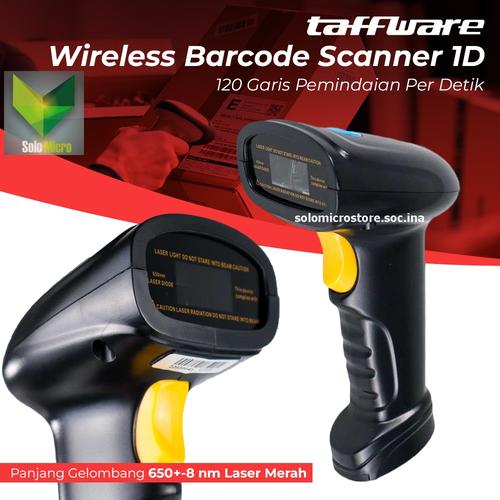 Jual Taffware Wireless Scan Barcode Kasir Scanner 1D - Kota Surakarta ...