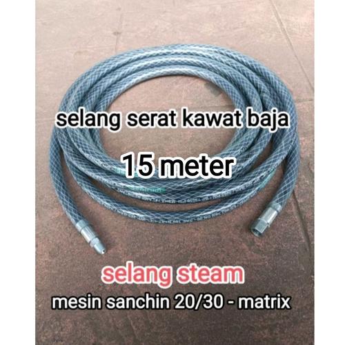 Jual selang steam mesin sanchin 20/30 panjang 15 meter - Jakarta Pusat ...