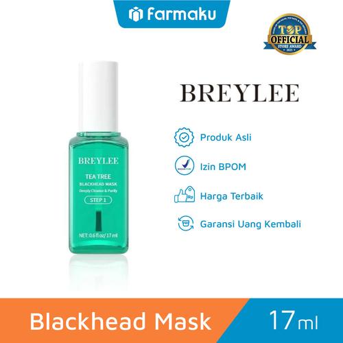 Promo Breylee Tea Tree Blackhead Mask Step 1 17ml Pengangkat Komedo ...