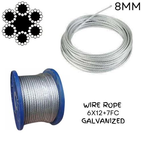 Jual CONVEY Wire Rope / Kawat Sling 6X12-7FC 8MM GALVANIZED - Jakarta ...