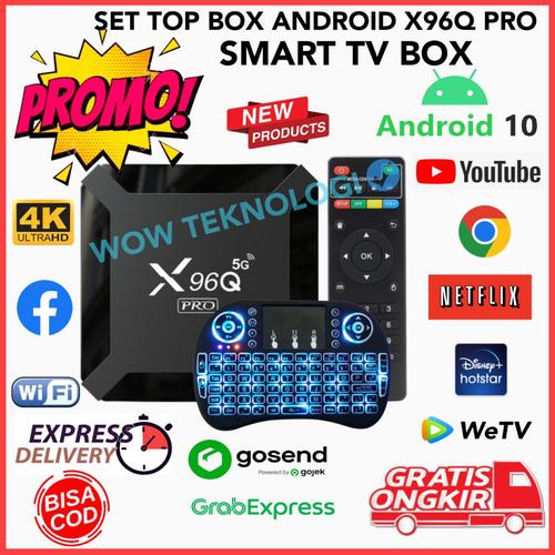 Jual Set Top Box Digital Android X96Q PRO | Android TV BOX X96Q PRO ...