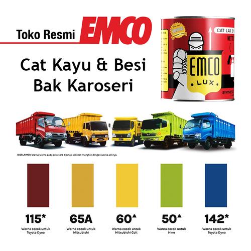 Jual Cat Kayu & Besi Emco Lux 1kg - Cat Bak Karoseri Truk Truck Paint ...