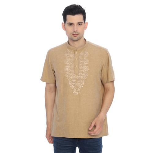 Promo Hassenda Koko Pria Linen Border Lengan Pendek Al-Qadr Size 3XL ...