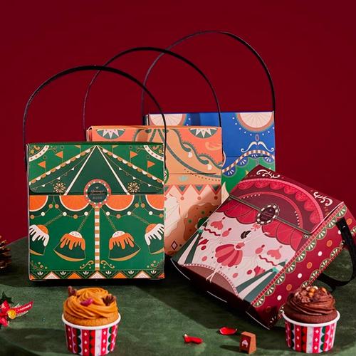 Jual kotak natal kotak hampers natal kotak cookies xmas gift box natal ...