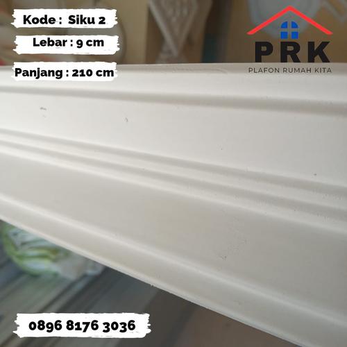 Jual Lis List Gypsum Gipsum Motif (MINIMALIS) Siku2 Polos lebar 9cm ...