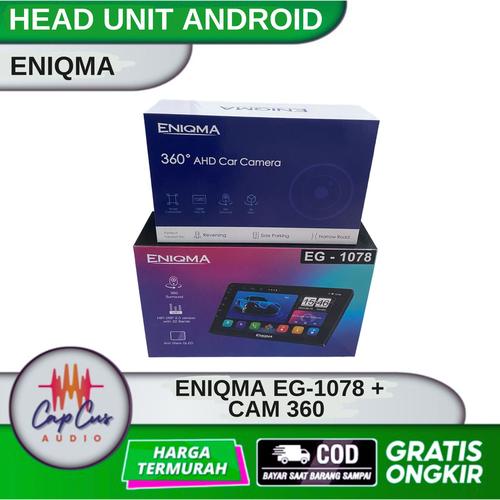Jual HEAD UNIT ANDROID 9 10 INCH ENIGMA EG 1078 QLED + CAMERA ENIGMA ...