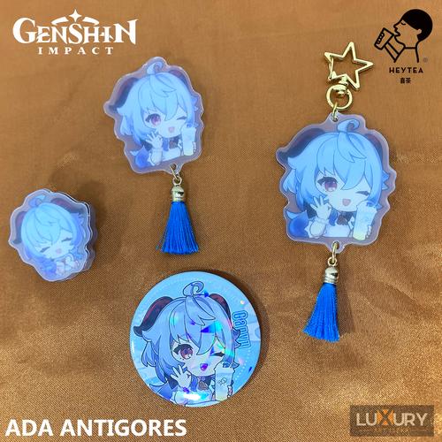 Jual Genshin Impact x Heytea Ganyu Shenhe Standee Acrylic Stand Akrilik ...