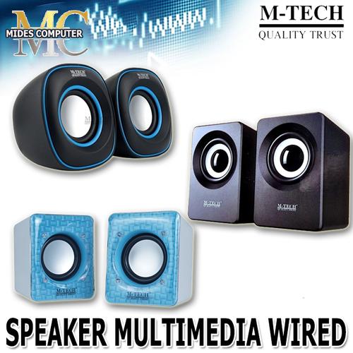 Jual Speaker Multimedia PC Komputer Wired A1 A2 A3 Original - MTECH A3 ...