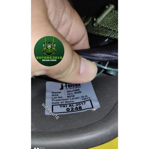 Jual ST helm tactical PASGT tempur baja bahan kevlar original jatah tni ...