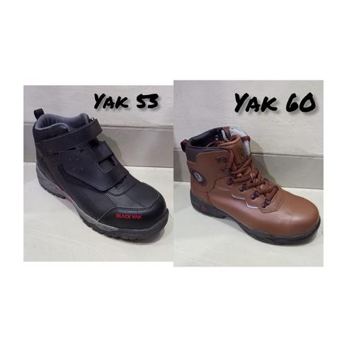 Jual Sepatu Safety Shoes Black Yak Boots Standar Internsional - YAK 53 ...