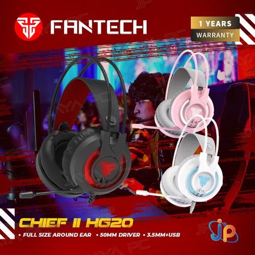 Jual Fantech Chief II HG20 RGB Headset Gaming - Hitam - Jakarta Pusat ...