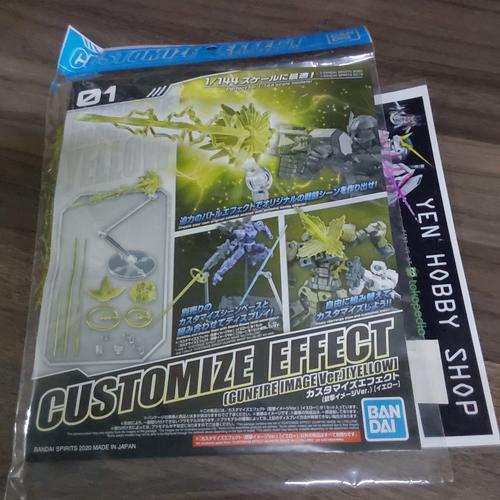 Jual GUNDAM 01 CUSTOMIZE EFFECT YELLOW 60254 [ORIGINAL BANDAI ...