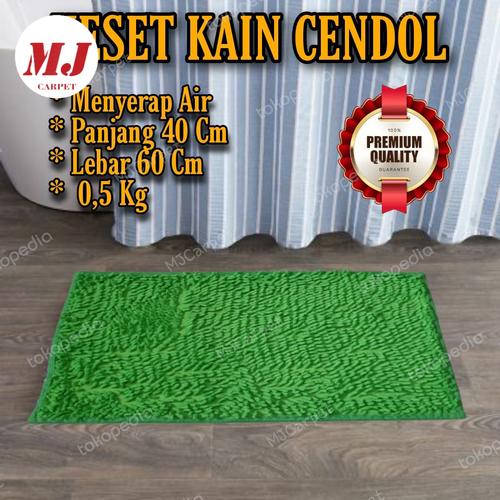Jual KESET CENDOL MICROFIBER TERMURAH 40X60 - Abu-abu - Kota Tangerang ...