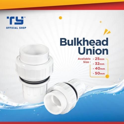 Jual TY Back Nut Union / Bulkhead Fitting Vault Ring Pipa Pipe U – PVC ...