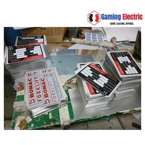 Jual name plate panel / Name Tag Alumunium Ukuran Custom 2 - Kab. Bogor ...