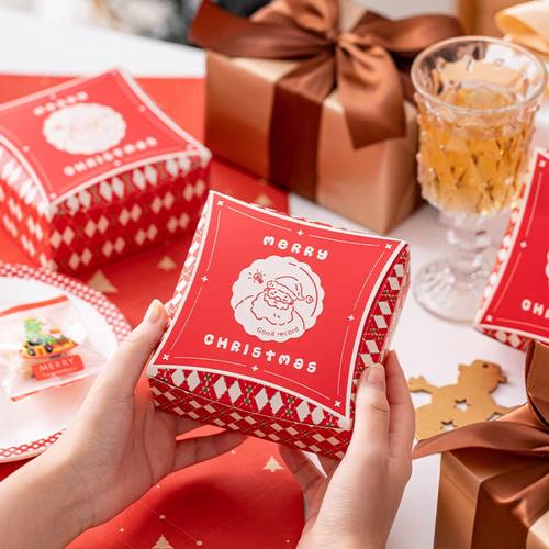 Jual kotak cookies natal xmas kotak hampers natal gift box natal box ...