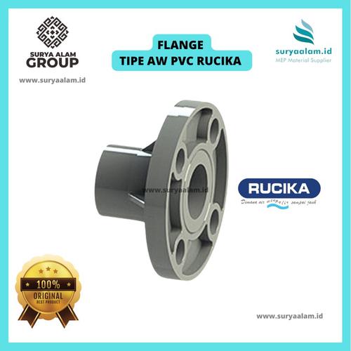 Jual FLANGE AW 2" RUCIKA | FLANGE AW 3" RUCIKA | SAMBUNGAN PIPA PVC ...
