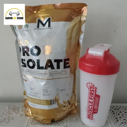 Jual Muscle First Gold Pro Isolate Whey Protein 2lbs - Rasa Banana ...