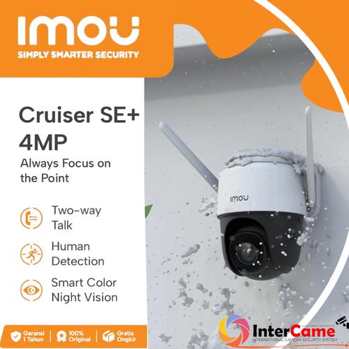 Promo Camera CCTV Wireless Wifi Imou Smart IP Camera Cruiser SE+ 4MP ...