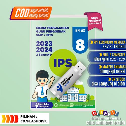 Jual CD/FD RPP PERANGKAT PEMBELAJARAN KUMER IPS KELAS 8 SMP/MTs - FLASHDISK IPS 8 - Kab. Cilacap ...