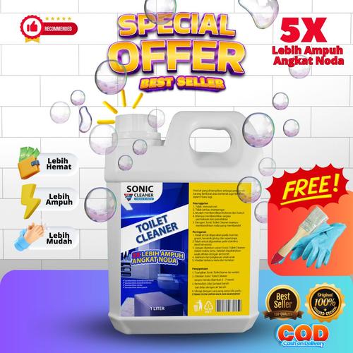 Jual Toile Cleaner Cairan Pembersih Kerak Toilet Kloset Porselen kmasan ...