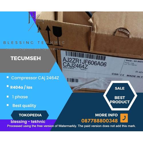 Jual Compressor Tecumseh CAJ2464Z R404A Las - Jakarta Utara - Blessing ...