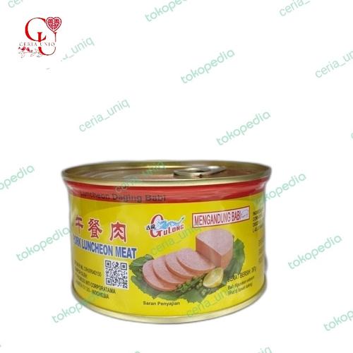 Jual Gulong pork luncheon meat 397gr/ ham babi kaleng / seserahan ...
