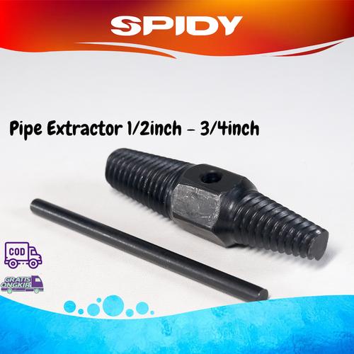 Promo SPIDY Pembuka Drat Kran Patah 1/2 inch - 3/4 inch Pipe Screw ...