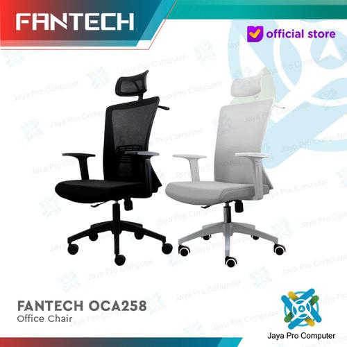 Promo Fantech Office Chair OCA258/ OC-A258 Kursi Kantor - Hitam Cicil 0 ...