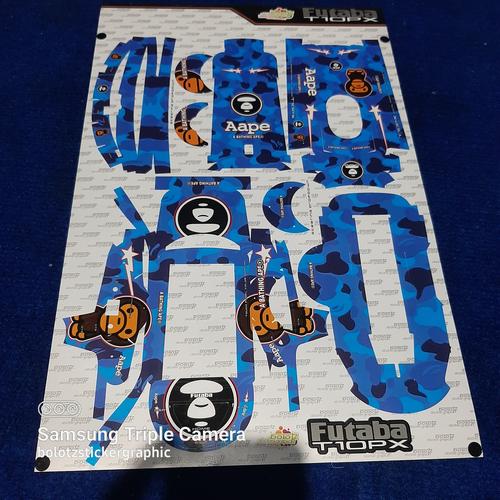 Jual Decal Futaba 10PX A Bathing Ape X Baby Milo - Kab. Banyumas ...