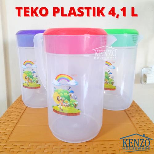 Jual Teko Eskan 4.1 Liter Teko Teh Air Plastik Teko Besar Water Jug 4,1 L - 4,1 TABITHA - 4,1 ...