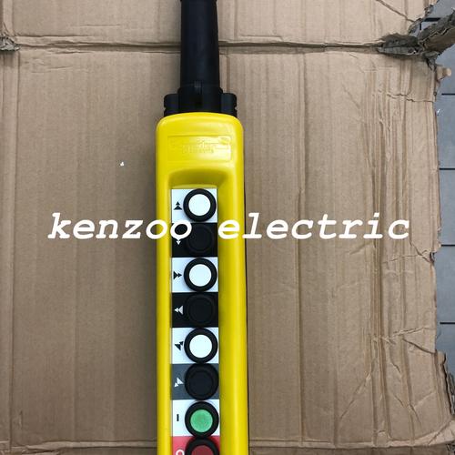 Jual Tombol pendant 8 tombol double speed schneider / hoist crane ...