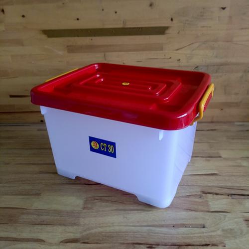 Jual Container Storage Box Roda Kotak Tempat Penyimpanan Plastik GM ...
