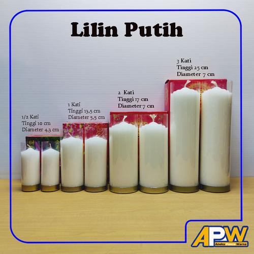 Jual Lilin Sembahyang Putih Teratai - 2 kati - Jakarta Utara - Aneka ...