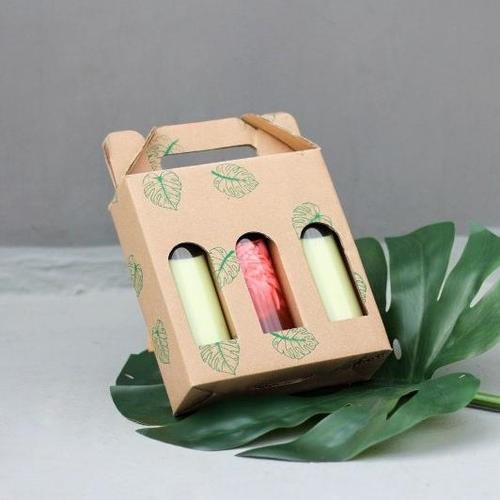 Jual kardus jinjing dus die cut box tenteng tas packaging botol kale ...