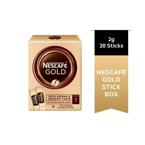 Jual Nescafe Gold Rich Aroma & Smooth Taste Soluble Coffee 20 x 2 Gram ...