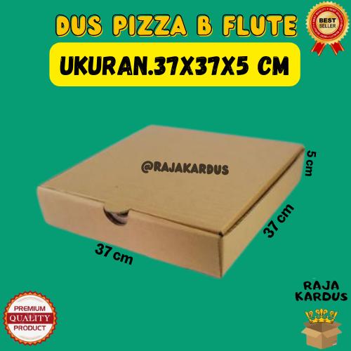 Jual Kardus/Dus Pizza/Box Pizza/Packaging Pizza Uk. 37x37x5 cm Polos ...