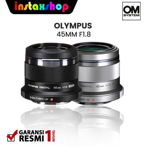 Promo OM System Lensa 45mm F1.8 Olympus M.Zuiko Digital - Black Cicil 0 ...