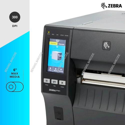 Jual PRINTER BARCODE ZEBRA ZT421 300 DPI LEBAR 6 IN GARANSI RESMI ...