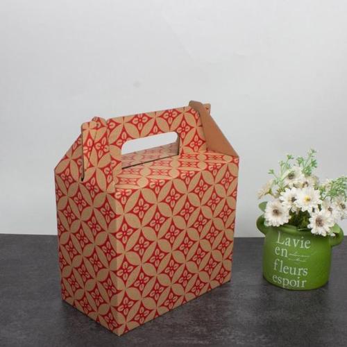 Jual box tenteng coklat batik kardus kemasan hampers packaging 21x12x18 ...