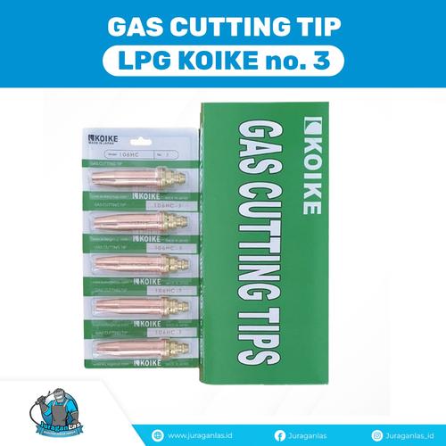Jual Gas Cutting Tip LPG koike tipe No. 3 - Jakarta Pusat - Indo Las ...