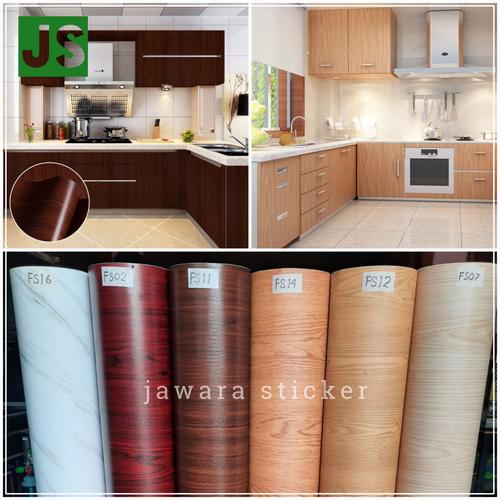 Jual Sticker Deco Sheet PVC Pelapis meja Furniture HPL kayu Triplek ...