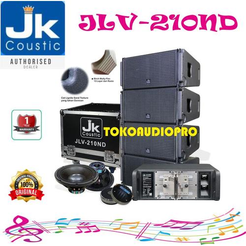 Jual Jk Coustic Jlv 210nd Speaker Line Array Pasif Jk Coustic Jlv 210nd
