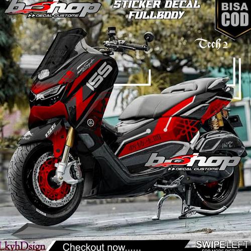 Jual Decal stiker nmax 2020 - 2022 motif variasi terbaru 2023 grafis ...