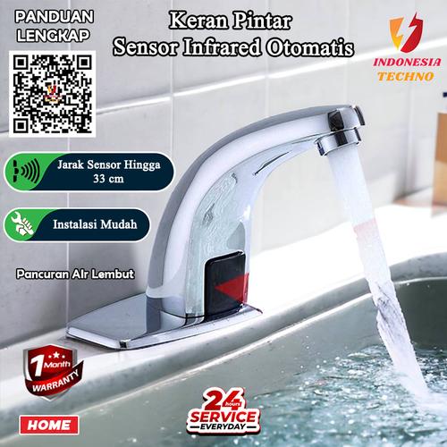 Jual Kran Sensor Kran Wastafel Otomatis Keran Air Automatic Hotel Mall ...