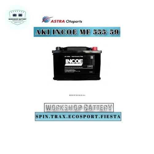 Jual Aki Mobil Innova Zenix hybrid. incoe MF 555-59 12V-55 AH - Jakarta Selatan - TOKO AKI 02 ...