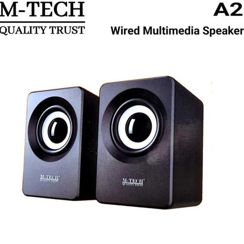 Jual A2 Speaker M-Tech Original Multimedia PC Komputer Laptop - Putih ...