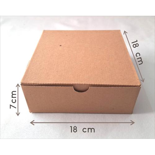 Jual Box Kemasan Packaging Dus Souvenir Box Karton 18 x 18 x 7 cm ...