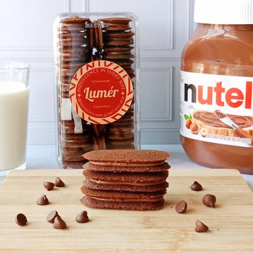Jual Littlefingers Chocotella - Lumér - Lidah Kucing Coklat dan Nutella ...