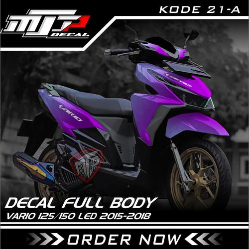Jual (TERBARU) Decal Sticker Vario led 125 150 full body - Dekal Stiker ...